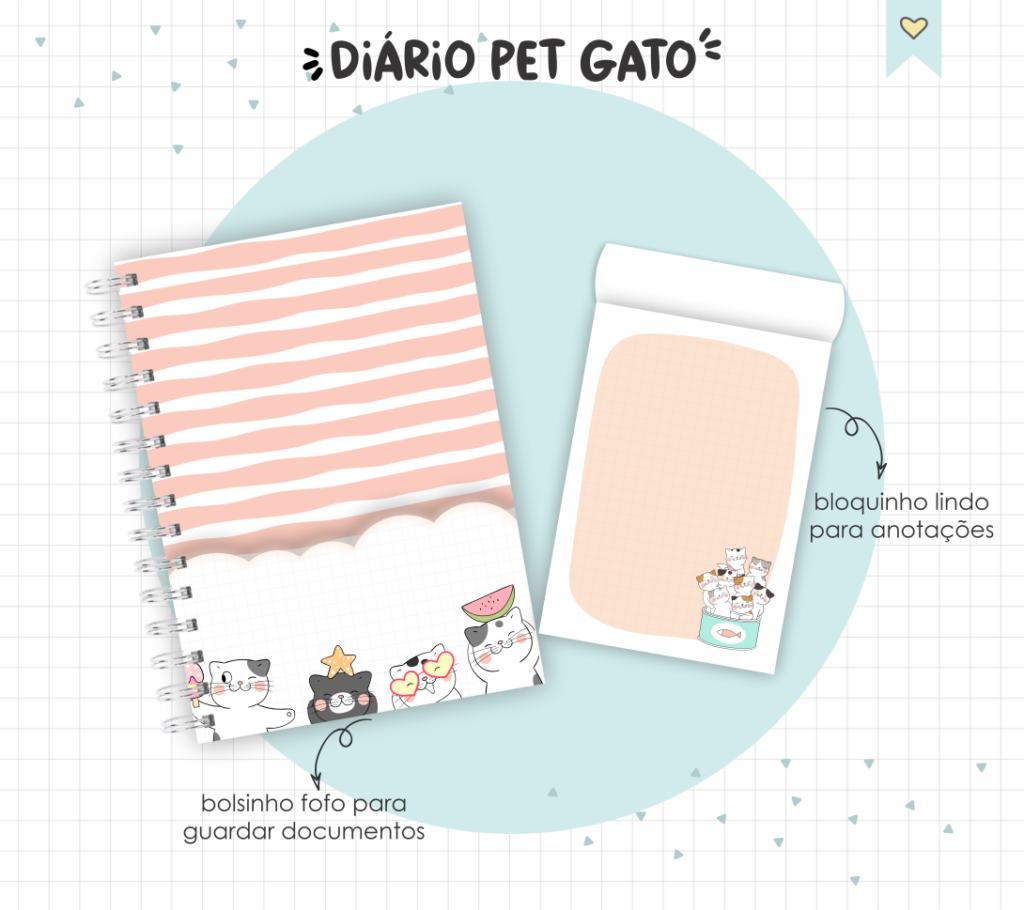 Diário Pet Gato | Arquivo Digital – Cute B.