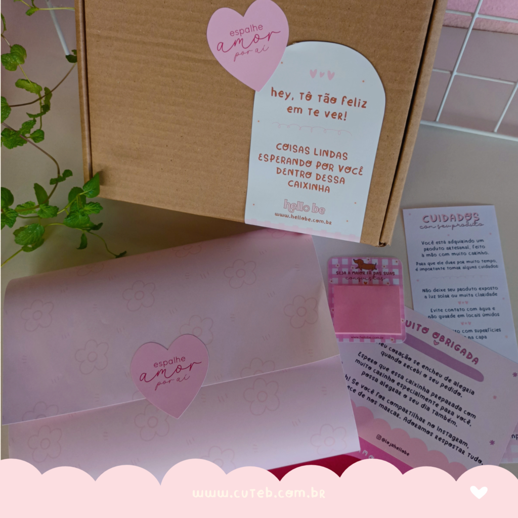 Kit Digital Unboxing – Personalizado – Cute B.